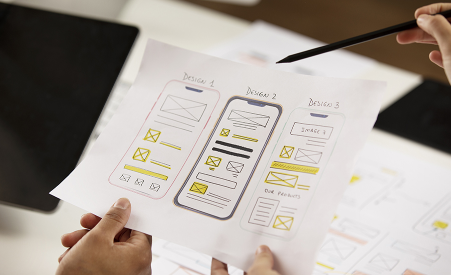 Layout Apps - Portfólio MOBILE APP